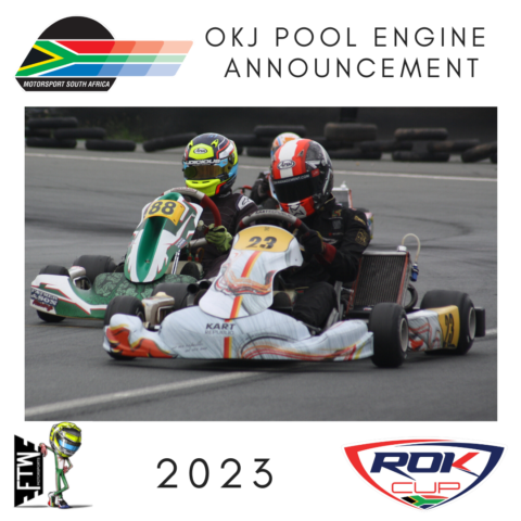 OKJ POOL ENGINE ANNOUNCEMENT | Motorsport South Africa