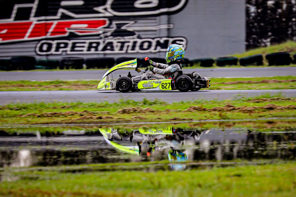 ROOKIE DE WET CLAIMS TOP-8 MINI ROK FINISH | Motorsport South Africa