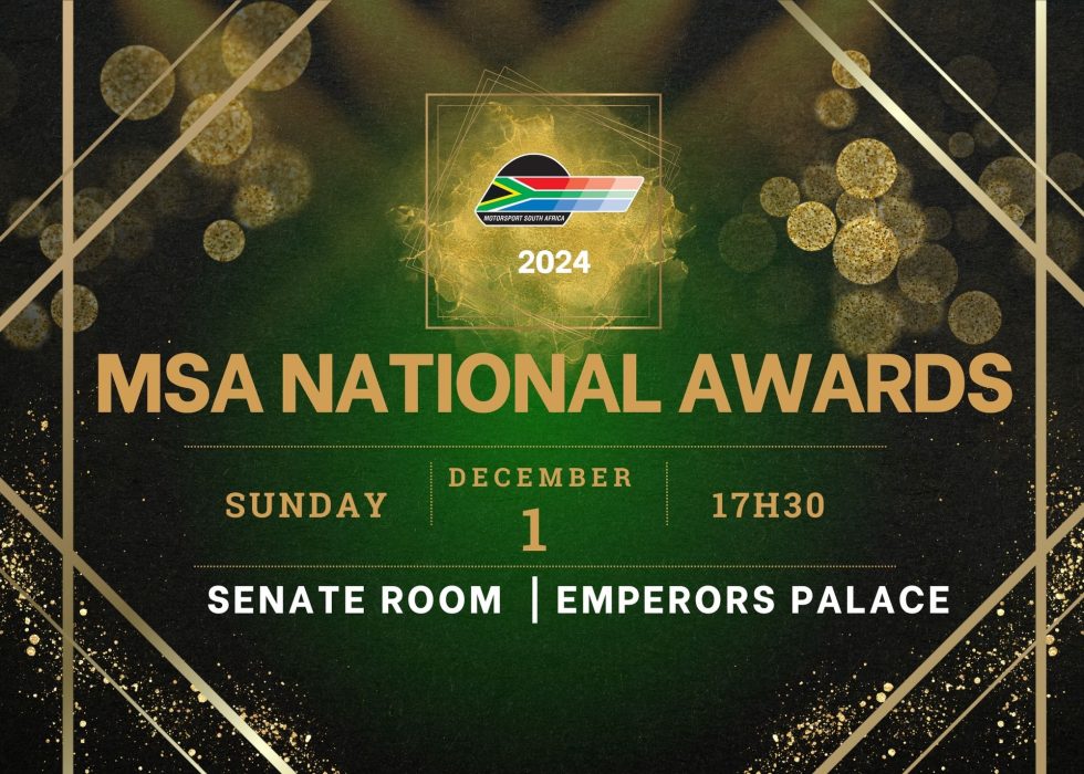HONOURING SOUTH AFRICA’S MOTORSPORT EXCELLENCE: THE 2024 MSA NATIONAL ...